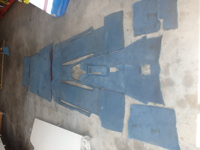 Cessna SET CESSNA 172 PADDED CARPET BLUE